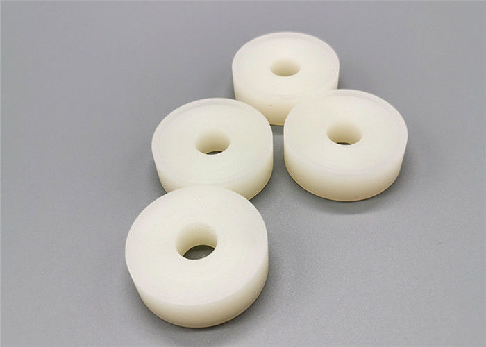 Machinery Plastic Molded Parts Nylon Plastic Insulation Washer White Color