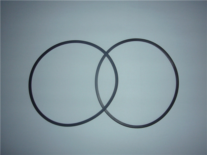 Flat Round Rubber Gaskets Seals , EPDM Rubber Ring Gasket For Machinery
