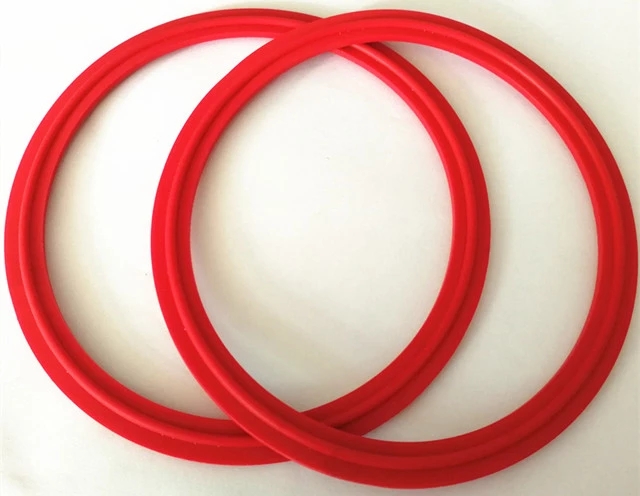 Silicone Sanitary Tri Clamp Custom Rubber Gaskets For Tri Clover Fittings