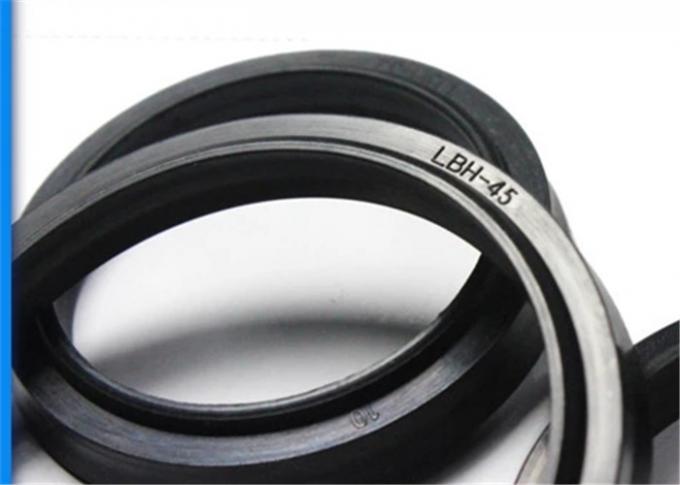 PU DH Dust Seal Ring For Hydraulic Cylinder / LBH Rubber Dust Seal Blue ...