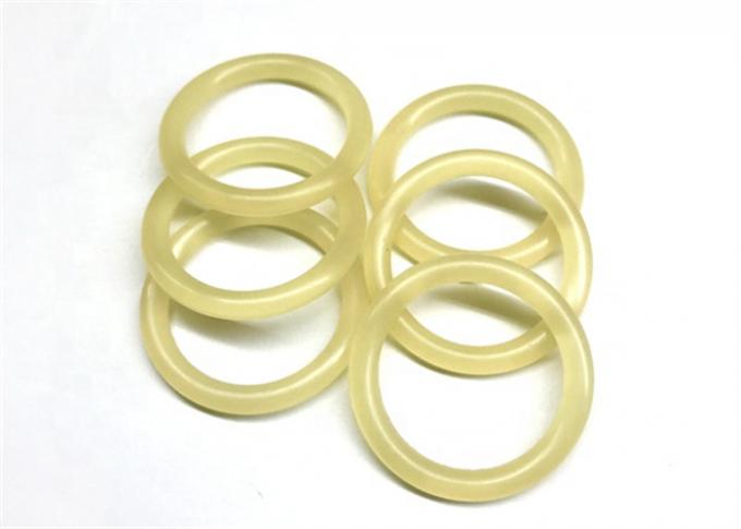 Customized Size Translucent PU O Ring Wear Resistance 20 - 90 Shore A ...