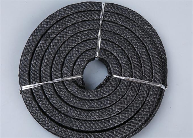 Aramid Fiber Braided Packing Seal / Graphite Rope Packing For Electric ...